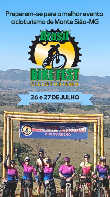 Inscrição 4° Brasil Bike Fest Cicloturismo - 2025 - Monte Sião - Evento ...